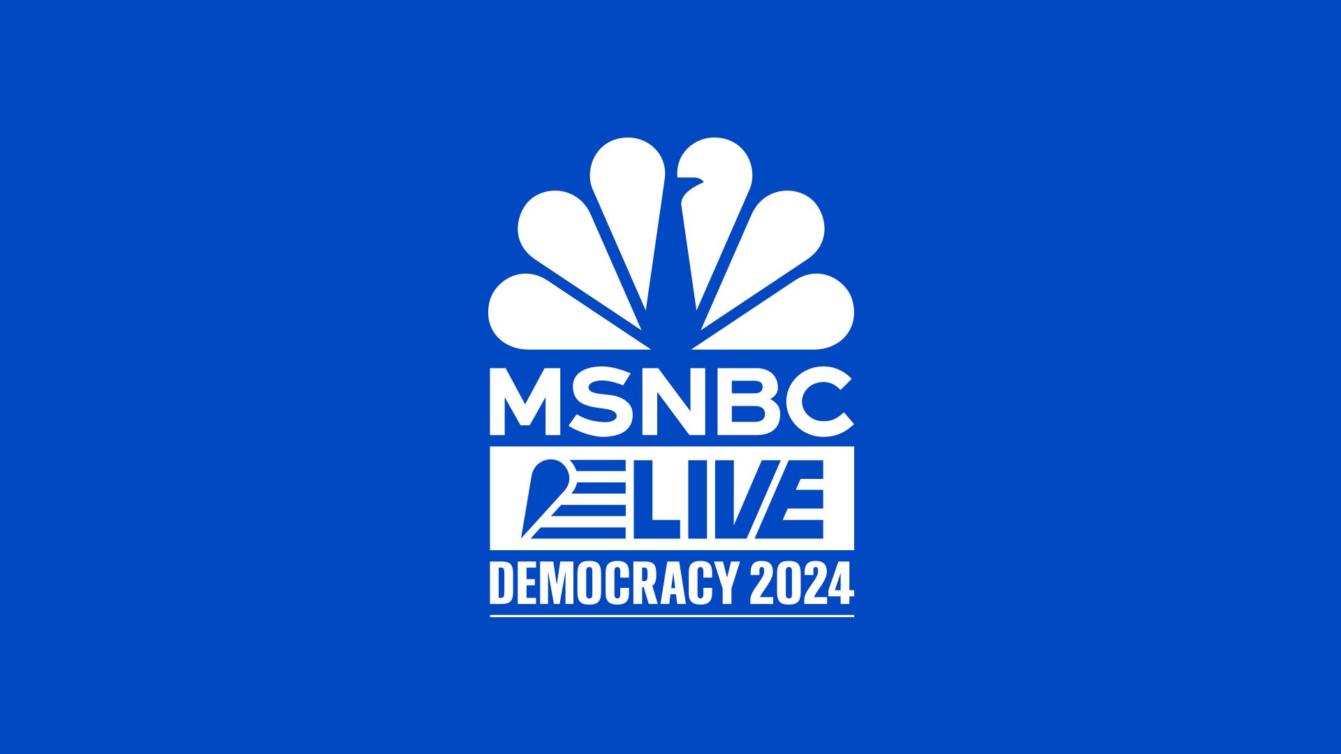MSNBC Live: Democracy 2024 - USANetwork.com