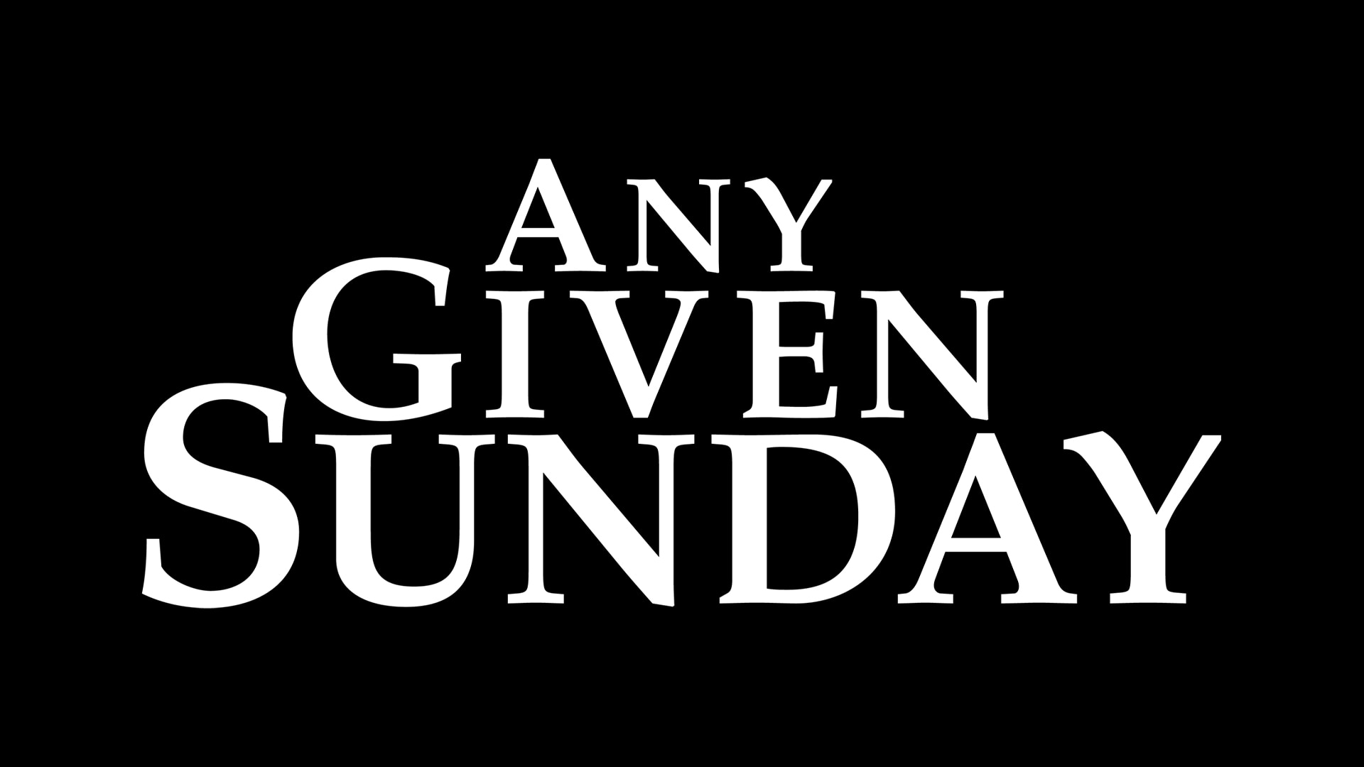On Any Sunday Logo
