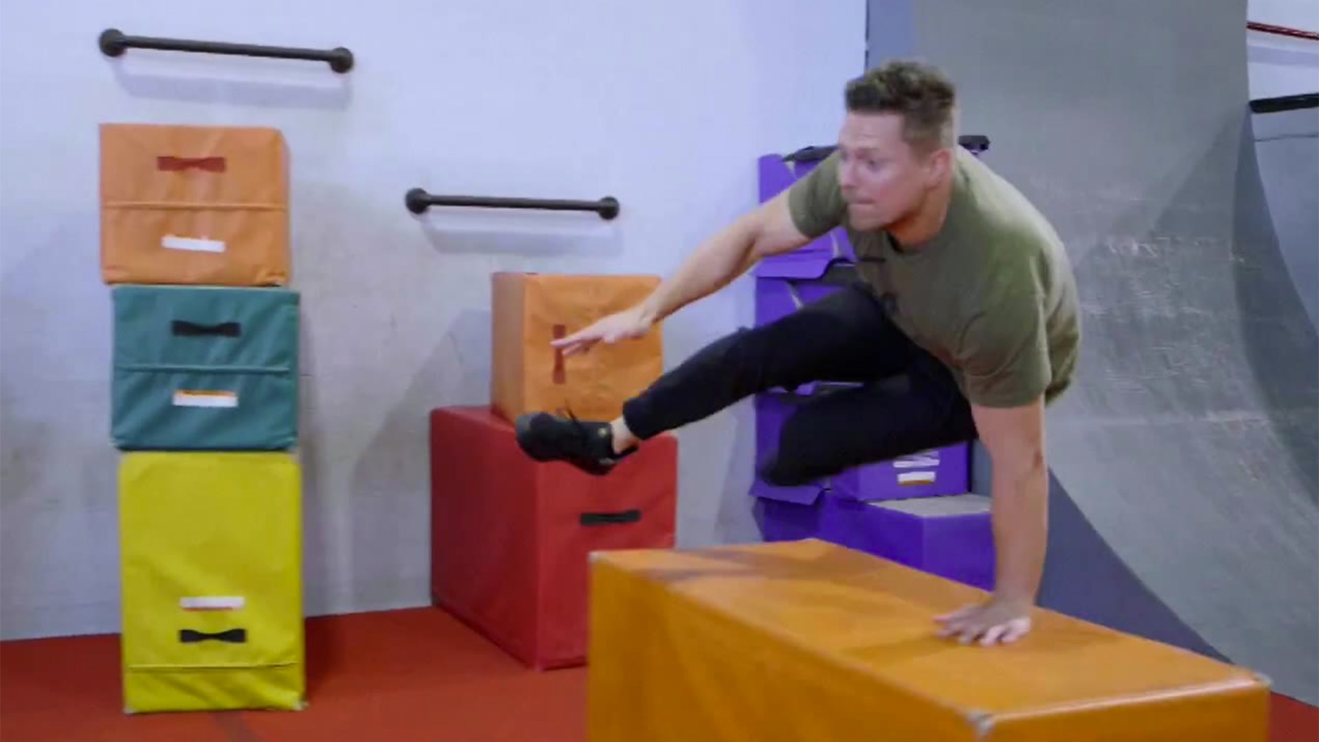 Watch Miz and Mrs Highlight: Mike Does Parkour With John Morrison ...