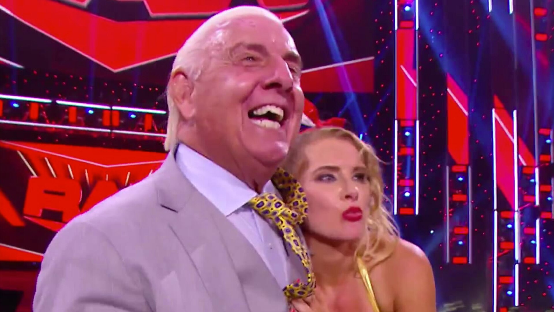 Watch WWE Raw Highlight: Ric Flair Trips Up Charlotte Once Again ...