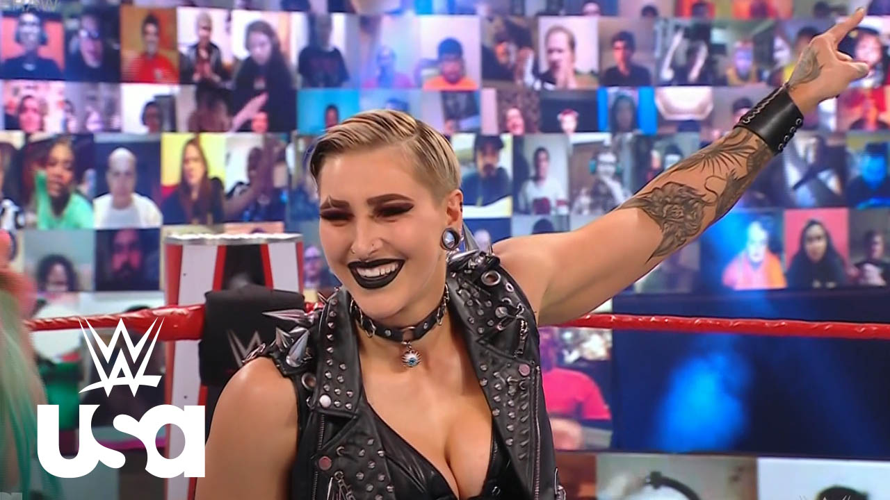 Watch WWE Raw Highlight: Rhea Ripley challenges Asuka, Randy Orton ...
