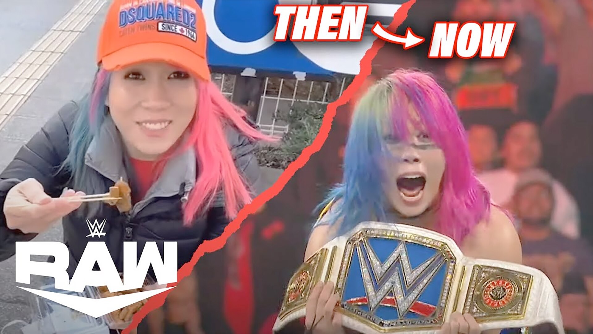 Watch WWE Raw Highlight: Asuka's Journey From Graphic Designer to WWE Grand Slam Champion ...