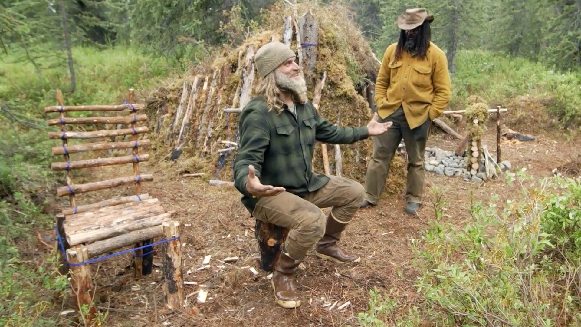 Watch Mud, Sweat & Beards Highlight: Crafting a Chair In The Alaskan ...